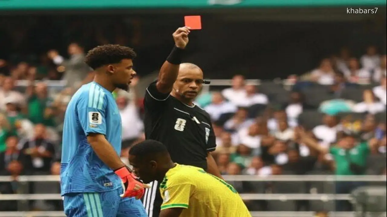 South Africa’s Sifiso Sethole Becomes First Player Sent Off at 2026 ...